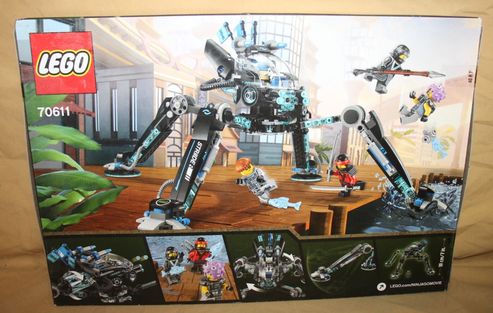 LEGO The LEGO Ninjago Movie: Water Strider (70611) SEALED 673419248372 ...