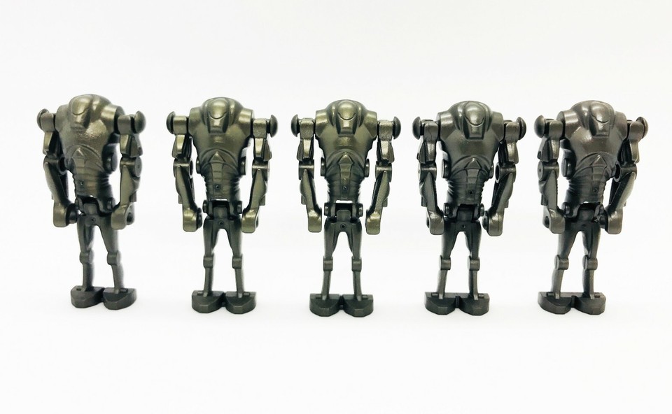 Lego Battle Droid Super Commando Pilot Security Droid Star Wars ...