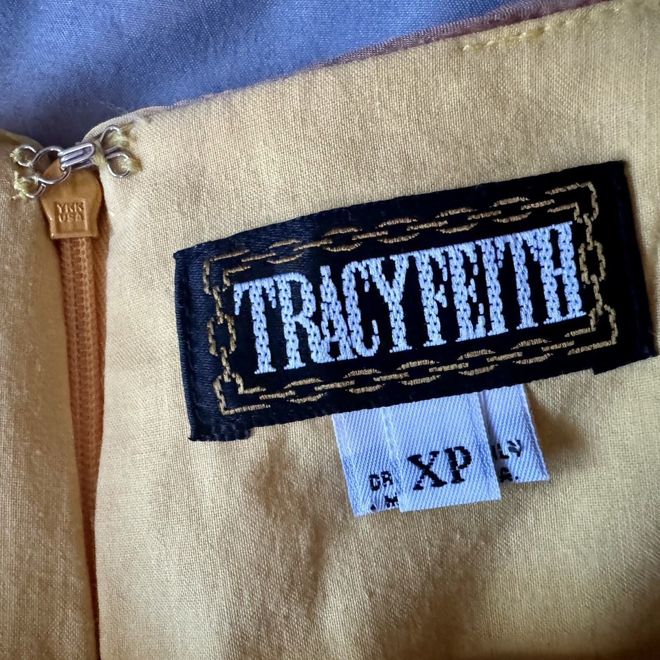 TRACY FEITH Vintage Y2K Skirt XS Early 2000s Fairy Handkerchief Paris ...