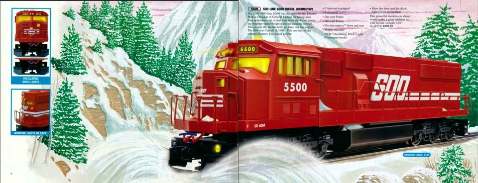 Lionel Soo Line SD60 Diesel Locomotive Engine | eBay