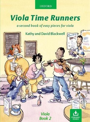Viola Time Runners + CD: A second book of easy pieces for viola Sheet ...