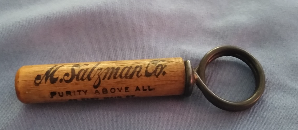 Vintage M. Salzman Co. Advertising Corkscrew | eBay