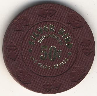 Silver Bird Hotel Casino Las Vegas Nevada 50 Cent Chip 1980 | eBay