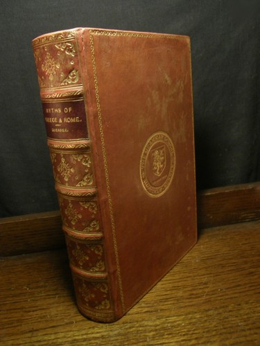 The Myths of Greece and Rome - Guerber OCCULT CLASSICAL LEGEND HERMES ...