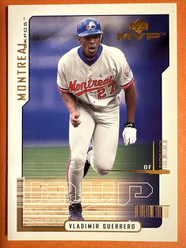 2000 Upper Deck MVP Montreal Expos Baseball Card #80 Vladimir Guerrero ...