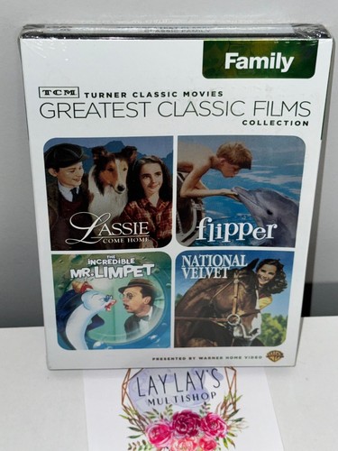 TCM Greatest Classic Films Collection: Family DVD 2-Disc Flipper ...