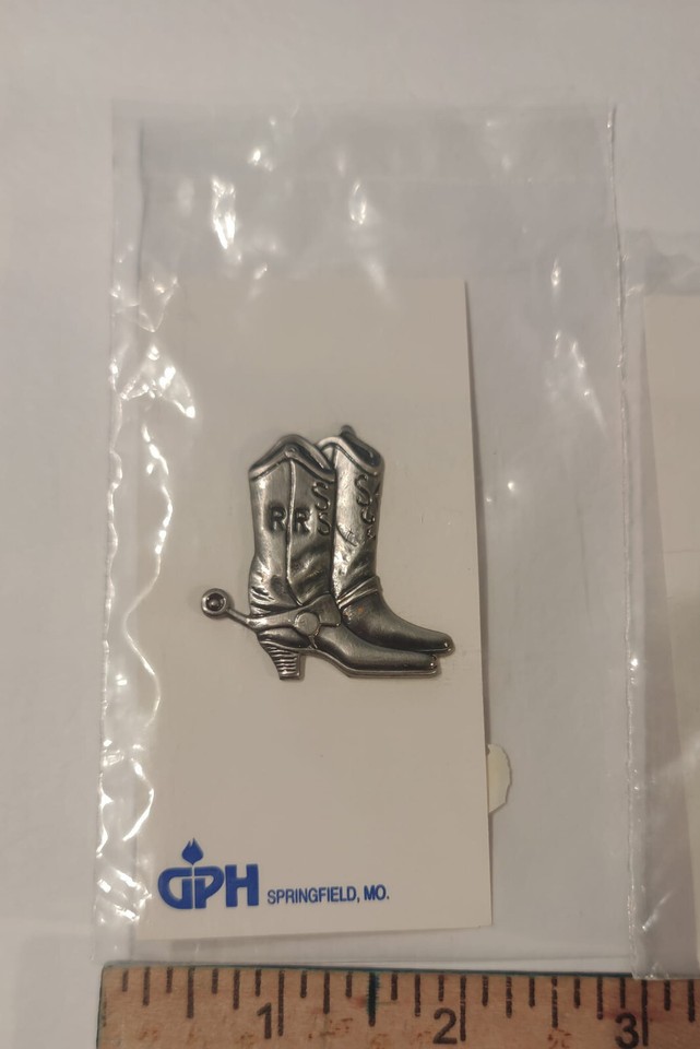 NEW VTG Stock Royal Rangers Wrangler Buckaroos Pin Metal Boots | eBay