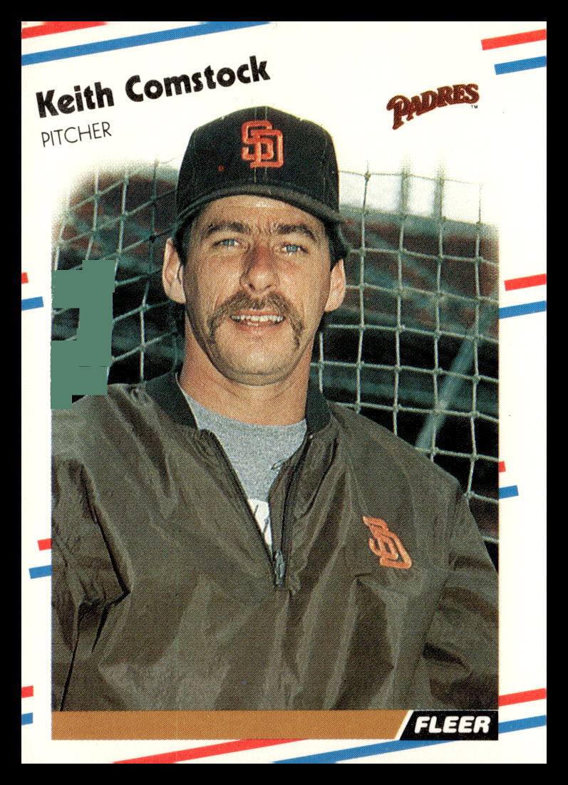1988 Fleer #579 Keith Comstock San Diego Padres Baseball Card | eBay