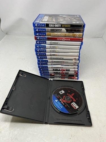 Lot Of 17 Playstation 4 Sports Madden FIFA Soccer NBA 2K Call Of Duty ...