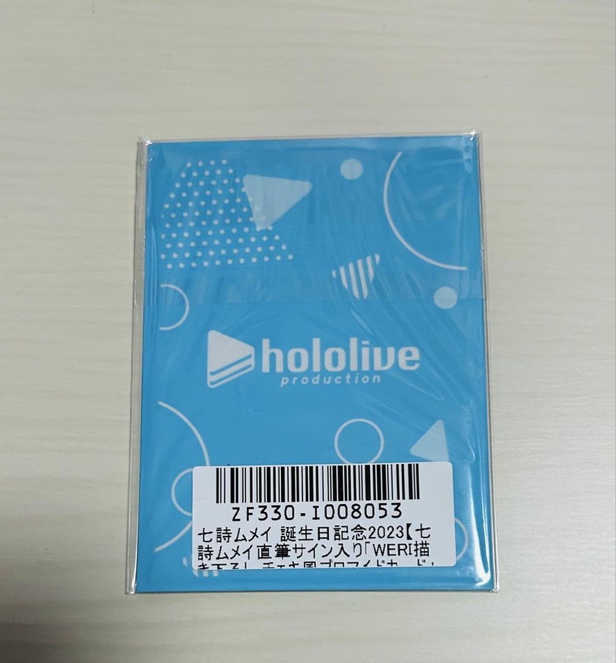 Hololive Nanashi Mumei birthday anniversary 2023 Instax-style Bromide ...