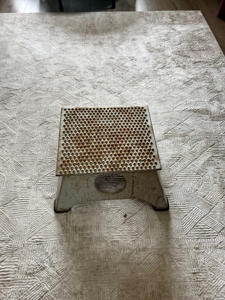 Vintage AT&SF Ry. passenger train step stool | eBay