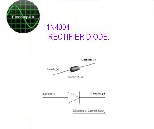 Silicon Rectifier Diode 1N4004. 1A. 5-10 Pcs. Fast Delivery. | eBay UK