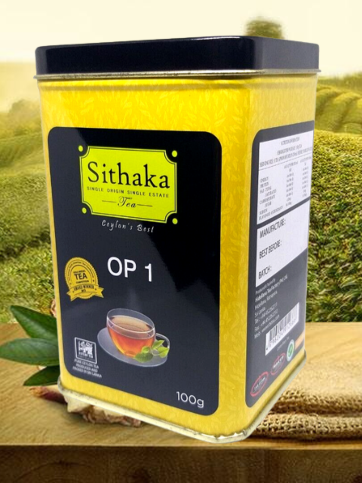 Sithaka OP1 Ceylon Best Quality Black Tea 100g Pure Natural Quality Of ...