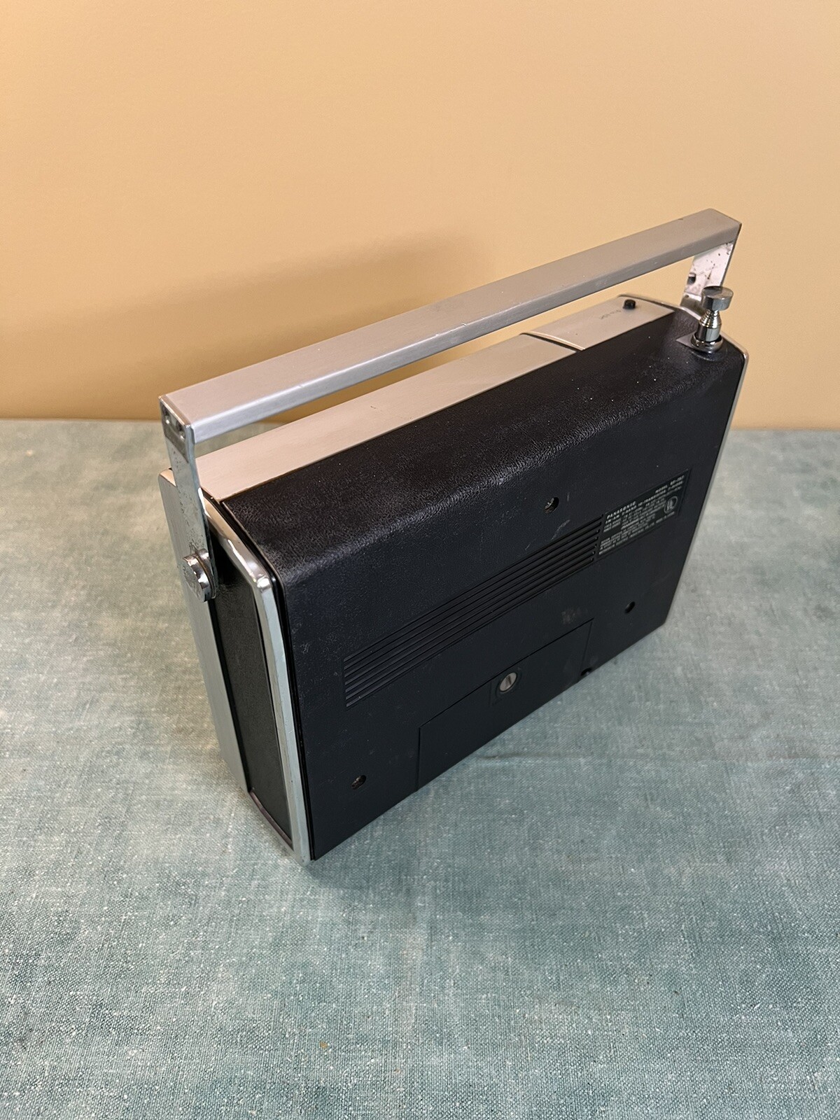 Vintage Panasonic AM/FM Radio Model RF 757 2 Band 10 Transistor 7 Diode ...