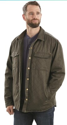 Concealed Carry Shirt for Men, Tactical, Casual Shirt Jacket Size L HQ ...