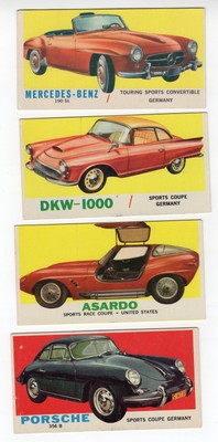 Lot of 1961 Topps Sports Cars Cards | eBay