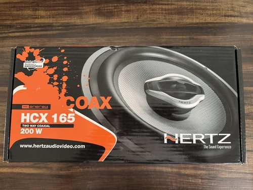 HCX 165 HERTZ 6.5" COAXIAL 2 WAY 200W HI ENERGY SPEAKERS BUILT IN ...
