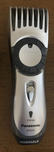 Panasonic Chargeable ER224 All-in-One Hair Mustache Beard Trimmer Wet ...
