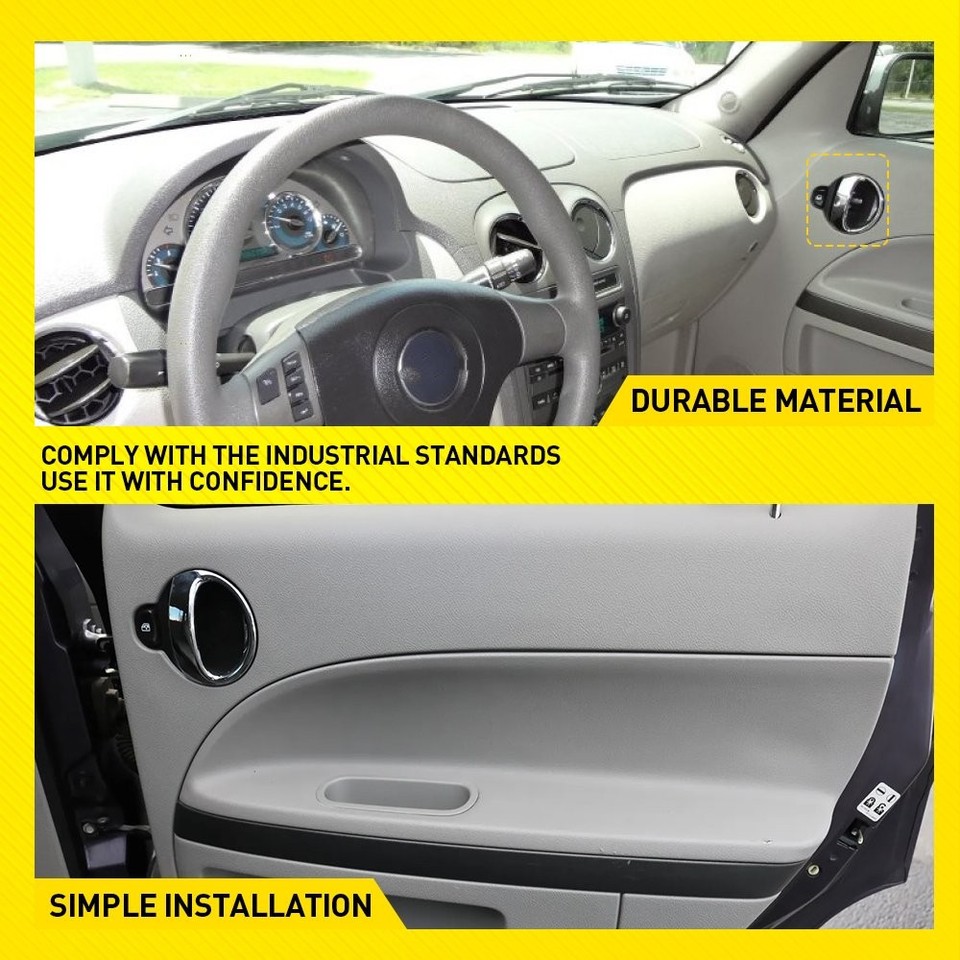2X Interior Door Handle Left Right Fit 2006-2011 Chevrolet HHR 25812186 ...