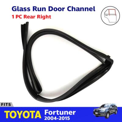 For Toyota Fortuner KUN51 GGN SUV 2004-15 Glass Run Door Channel Rear ...