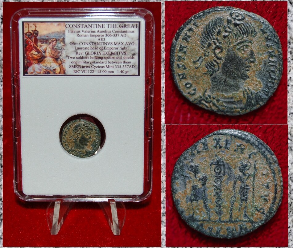 Ancient Roman Empire Coin CONSTANTINE THE | Grelly UK