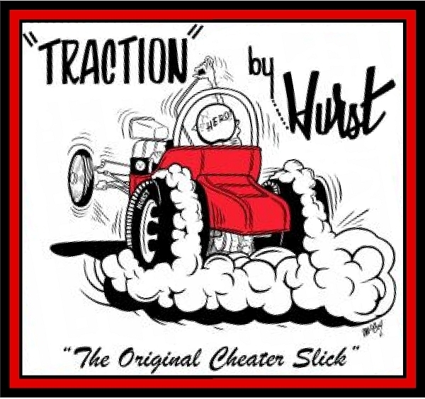 Hurst Cheater Slicks Vintage Drag Racing sticker decal NHRA Rat Rod ...