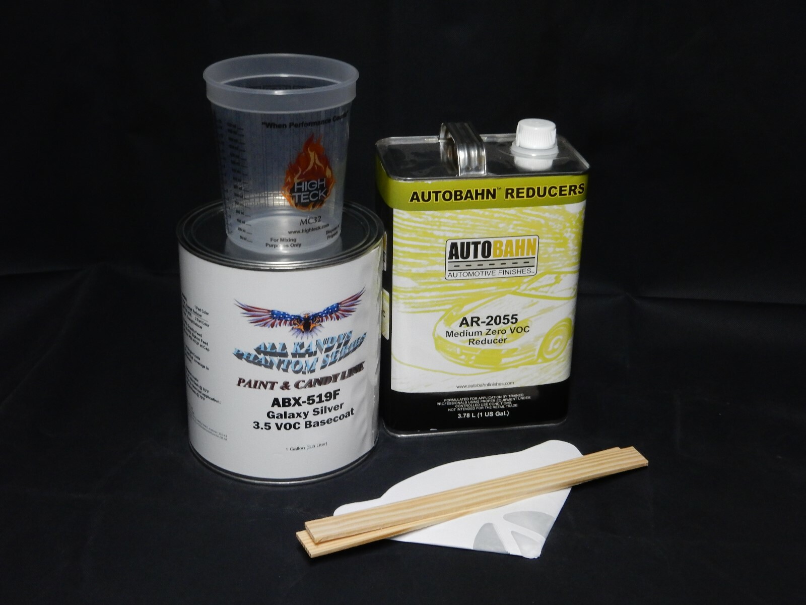 ABX 519F Galaxy Silver GM Code WA519F 3.5 VOC Basecoat Gallon Kit | eBay