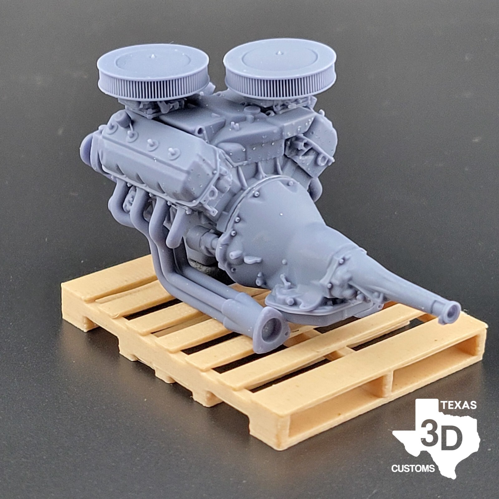 Crossram 426 Hemi model engine resin 3D printed 1:25-1:8 scale | eBay