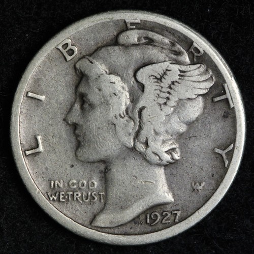 1927-S Mercury Silver Dime VF E365 WCM | eBay