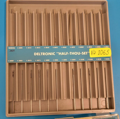 Inspection Gauges - Deltronic Tenth Plug Pin Gauge