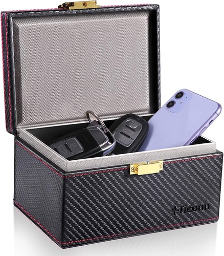 Faraday Box, Car Key Fob Protector, Signal Blocker Keyless ,RFID Signal ...