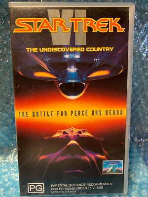 Paramount VHS Star Trek VI - The Undiscovered Country | eBay