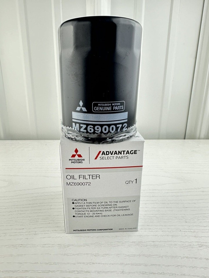3 Pack New Genuine Mitsubishi OEM Engine Oil Filter MZ690072 | eBay