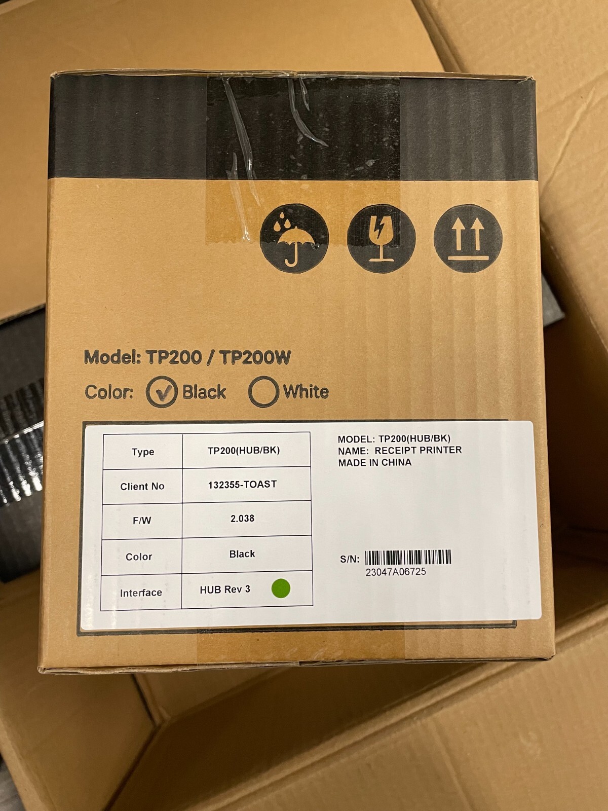 Toast TP200 Flex POS Thermal Receipt Point of Sale Printer LAN USB 2 | eBay