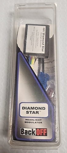 DIAMOND STAR BACK OFF DAYTIME HEADLIGHT MODULATOR. #20500036 (E-6) | eBay