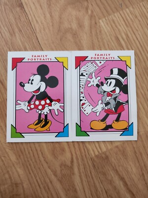 Series Set Of Two Disney 1991 Upper Deck Trading Cards, #101 #110 ...