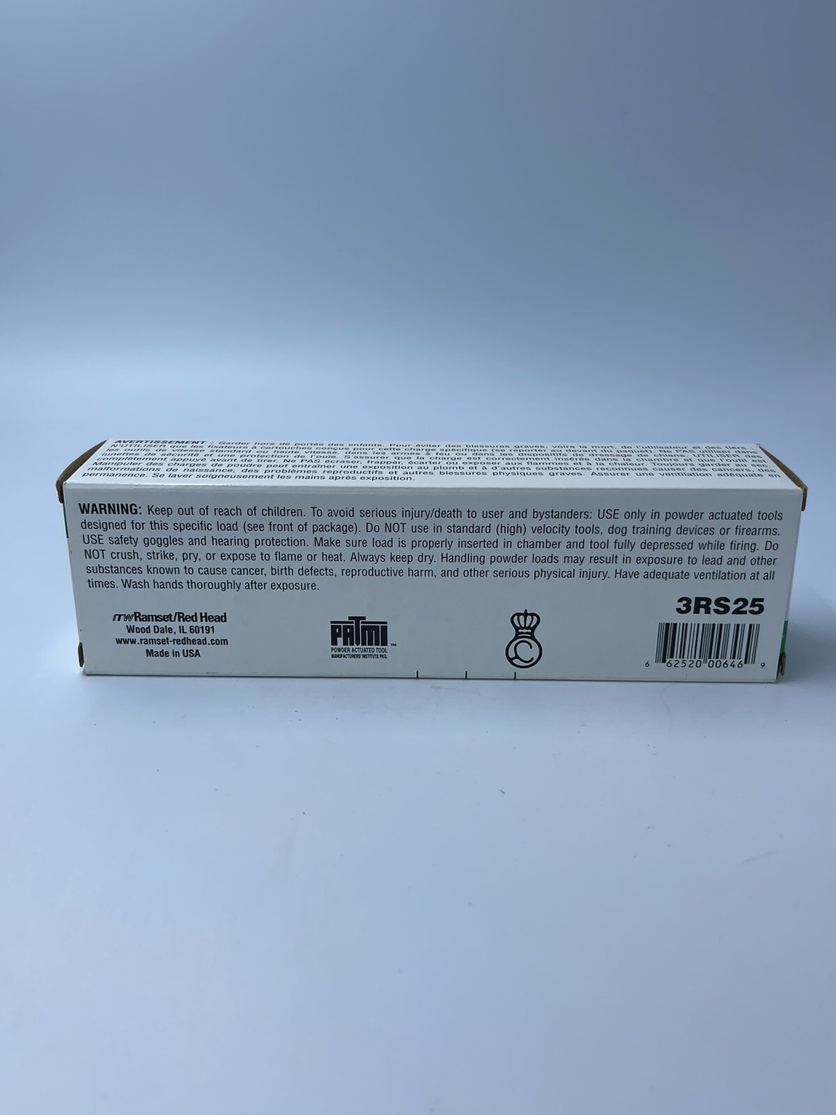 10 Boxes / Ramset 3RS25 .25 Blanks For Hilti DX35 Box of 100 / 1 000 ...