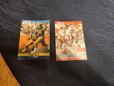 1990 Pro Set Robert Perryman #578 and Doug Smith 554# | eBay