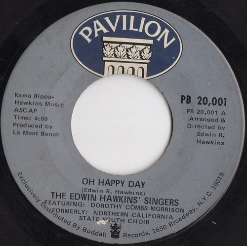 Edwin Hawkins Singers, Oh Happy Day, (7", Single, Ame), NM or M ...