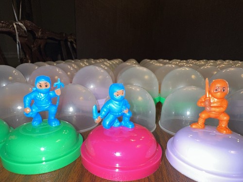 Vintage COLLECTABLE Mini Ninja Figures Lot Of (110) Rubber HTF | eBay