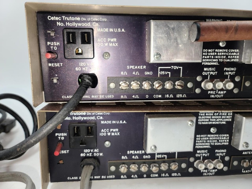 Pair of Vintage Raymer AM / FM Solid State Receivers Model 873-40 | eBay