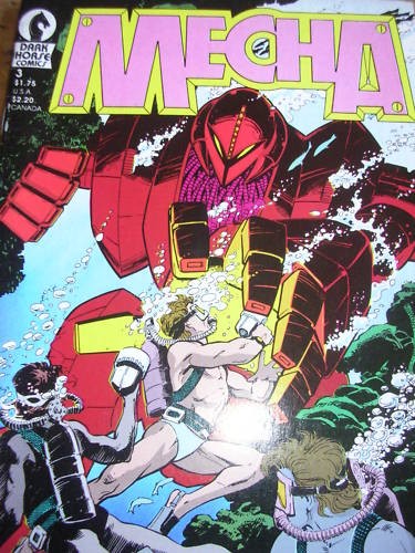 MECHA Comic - No 3 - Date 05/1988 - Dark Horse Comics | eBay