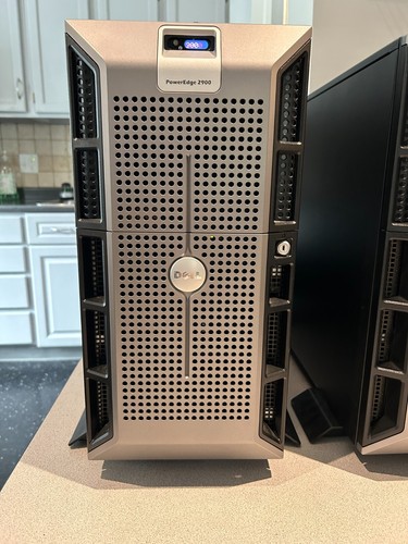 Dell PowerEdge 2900 Tower Server with Dual Quad Core Intel Xeon E5410 ...