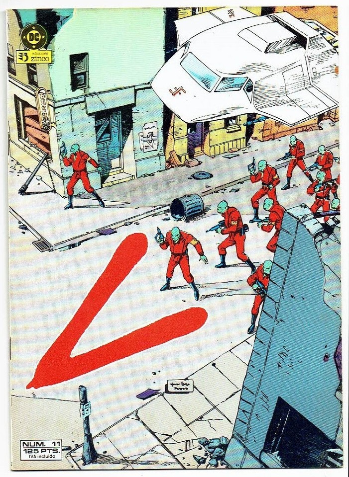 SPANISH ALIENS V VISITORS 1-12 SET SCI-FI TV SHOW DC SPAIN 1st PRINT ...