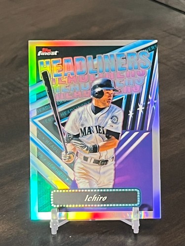 2023 Topps Finest Headliners #FH-14 Ichiro Seattle Mariners Baseball ...