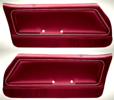 1978-81 FIREBIRD TRANS AM & CAMARO CUSTOM / DELUXE DOOR PANEL SET ...