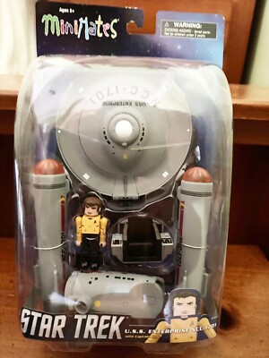 STAR TREK MINIMATES - Enterprise NCC-1701, 2013 NIB - FREE SHIPPING | eBay