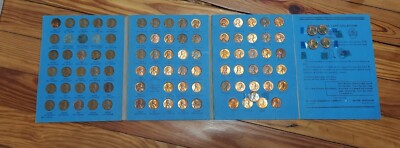 Complete Collection LOT set 1941-1977 Lincoln Wheat Cent Set Whitman ...