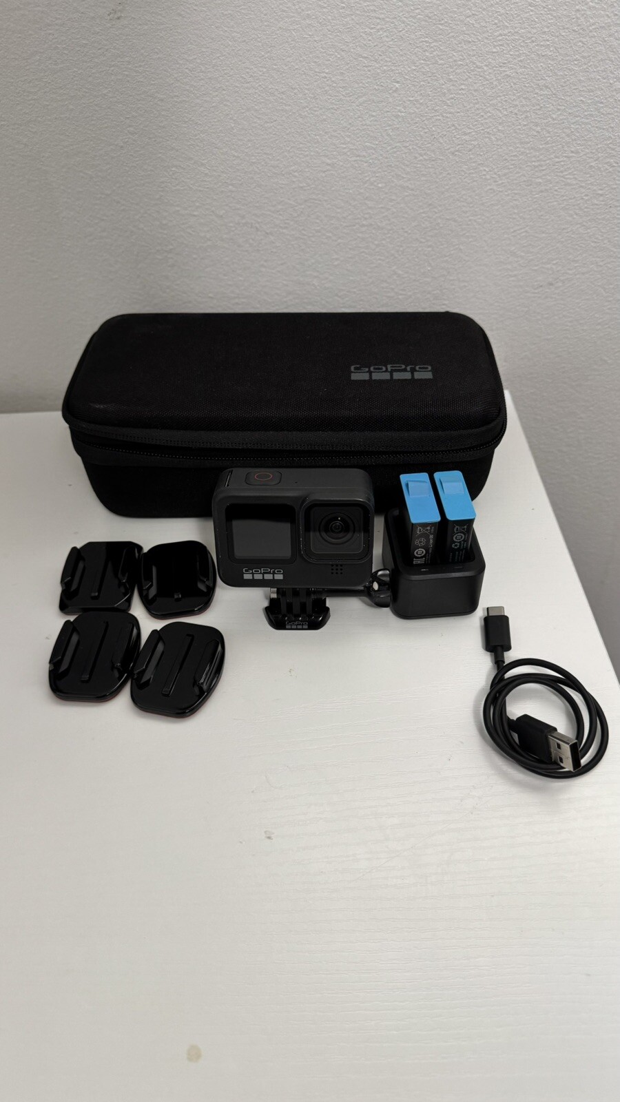 GoPro Hero9 Action Camera Bundle With Mounts And Batteries 818279029505 ...