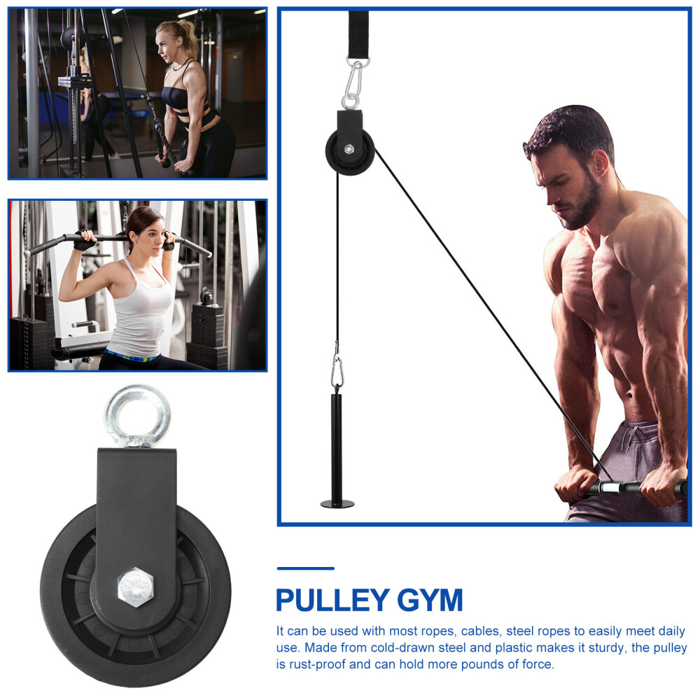Fitness Equipment Pulley Cable Replacement Guide Wheel Weight System | eBay